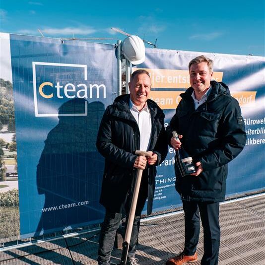 Spatenstich für den neuen Cteam-Campus in Ummendorf